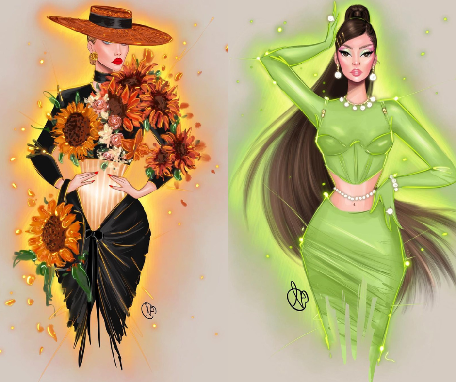 The artist is fascinated by the image of women and creates incredible ...