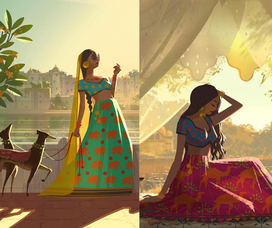 People do not forget to give a loving kiss on their wedding day