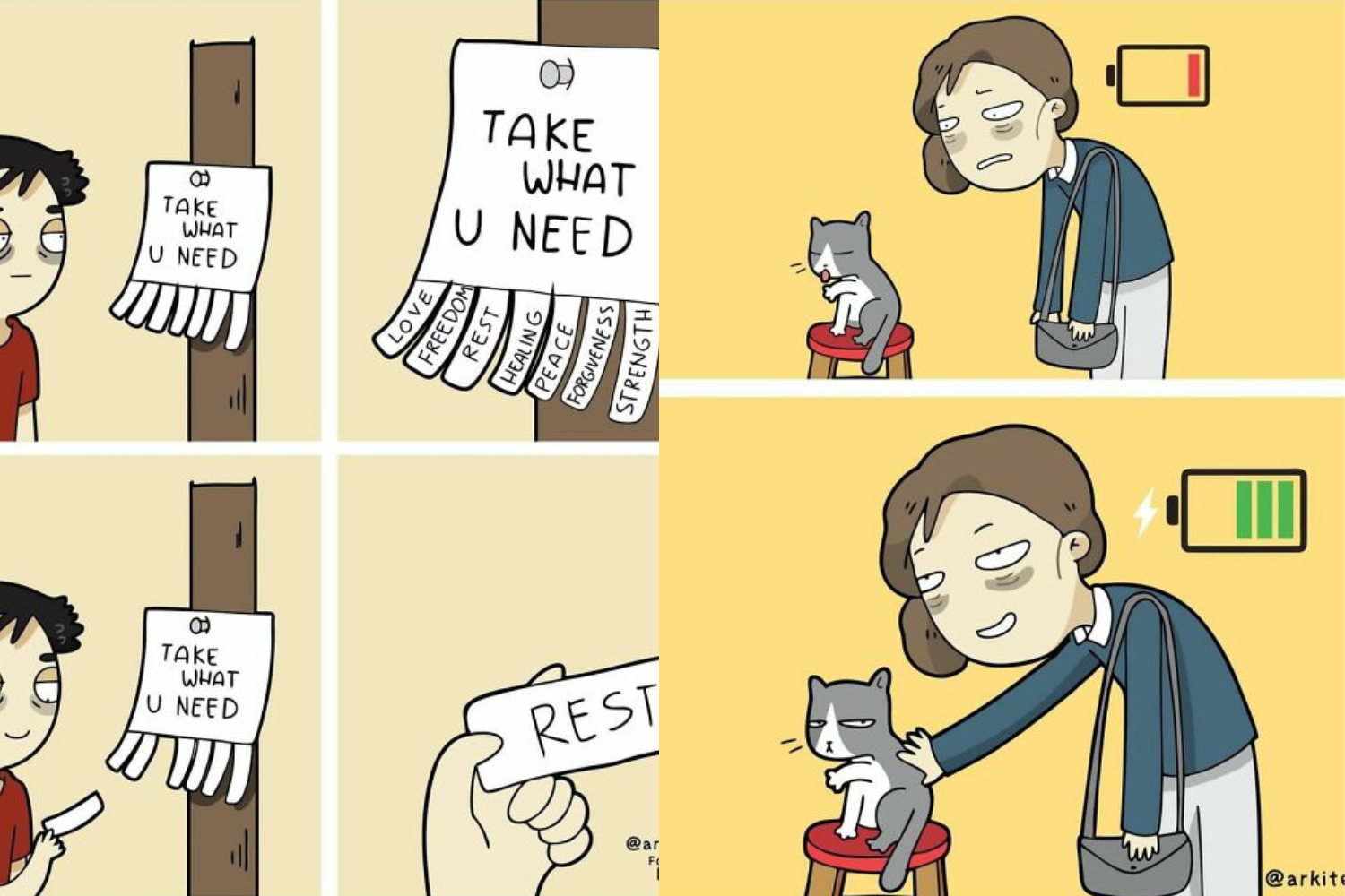 Artist Creates Comics That Might Brighten Up Your Day