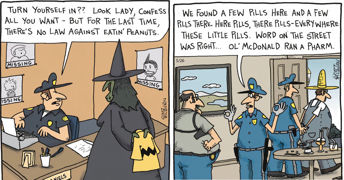 30 Comics Filled With Absurd Situations And Silly Humor