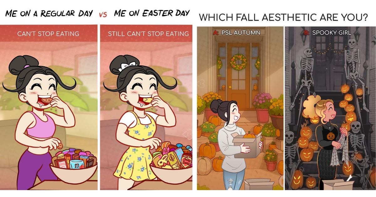 30 Relatable Comics About Everyday Problems Of Girls By Cassey Ho