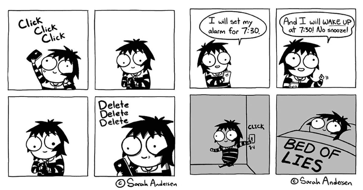 30 Hilariously Honest Comics By Introvert Artist Sarah Scribbles